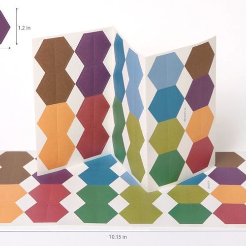 Large Hexagon Index Sticker Set | mochithings