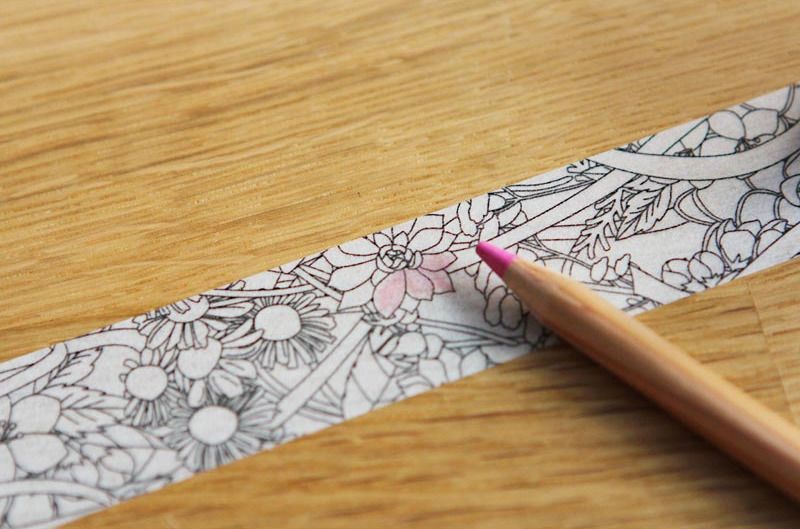 MochiThings: Coloring Washi Tape