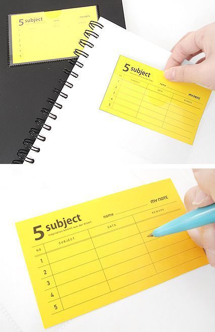 MochiThings: 5 Subject Lined Notebook