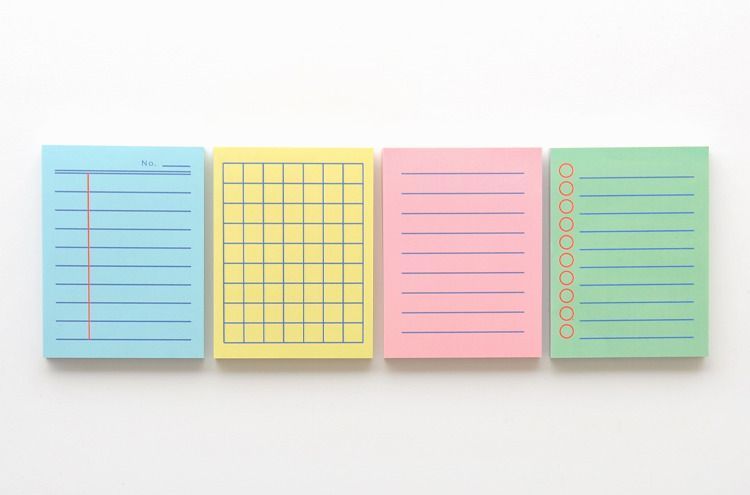 MochiThings: Colorful Mini Bold Notepad