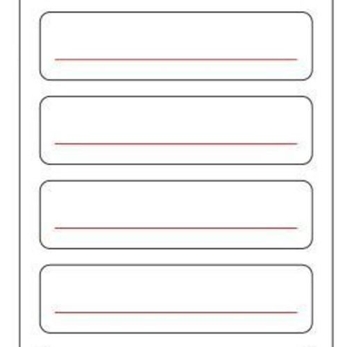 Water Resistant Label Sticker Set | mochithings