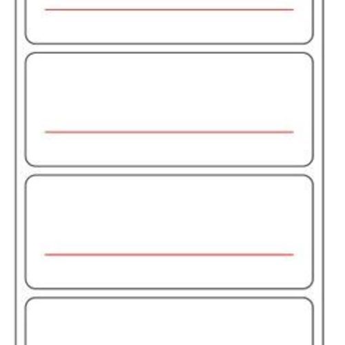 Water Resistant Label Sticker Set | mochithings