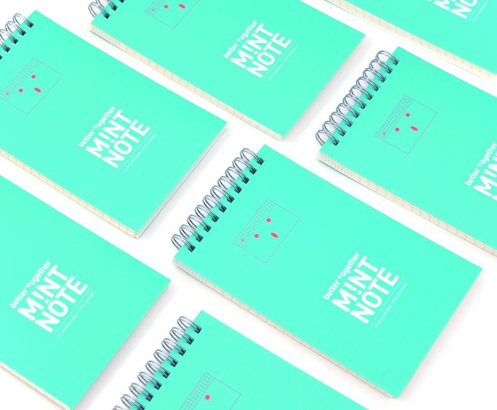 MochiThings: Mint Better Together Lined Notebook