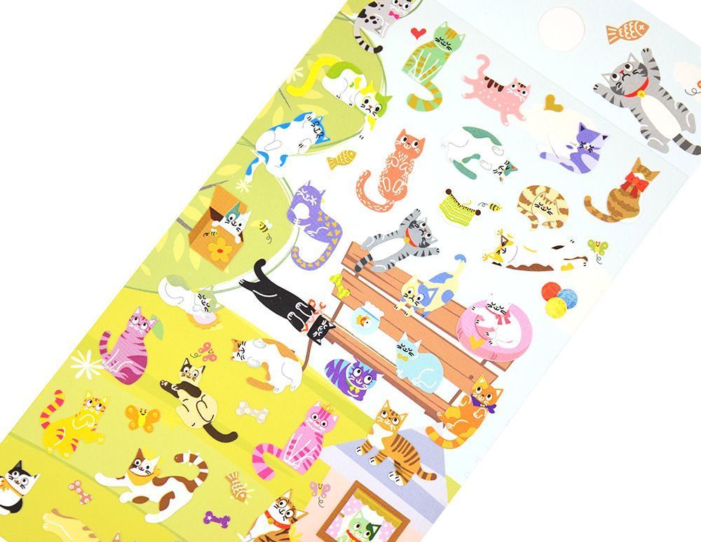 MochiThings: Meow Deco Sticker