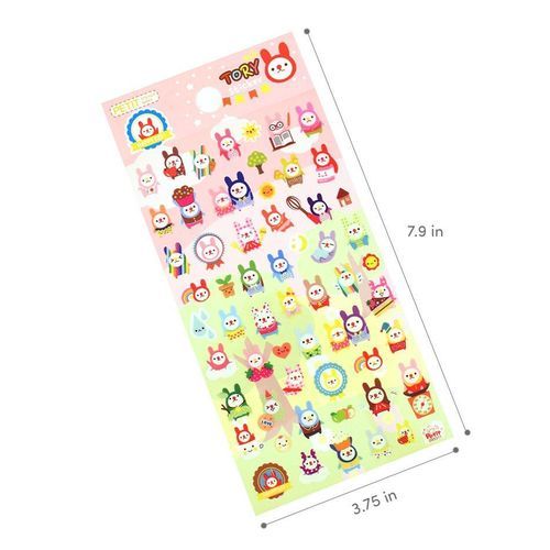 Tory Bunny Petit Sticker | mochithings