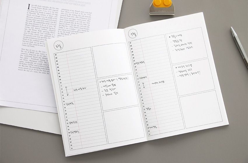 MochiThings: Iconic 3 Month Planner