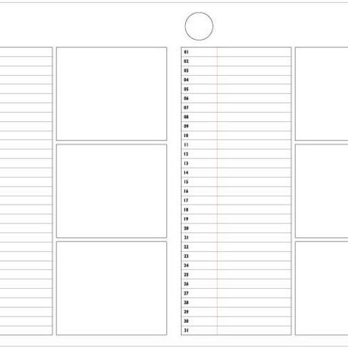 MochiThings: Iconic 3 Month Planner