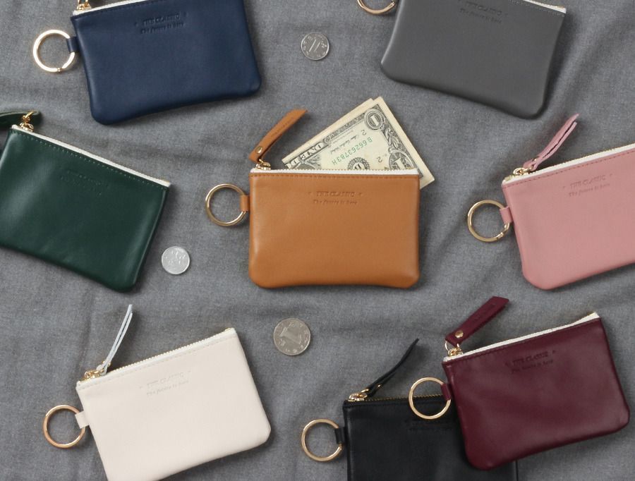 MochiThings: Classic Genuine Leather Card Pouch