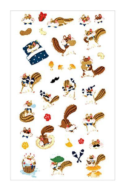 MochiThings: Chipmunk Deco Sticker