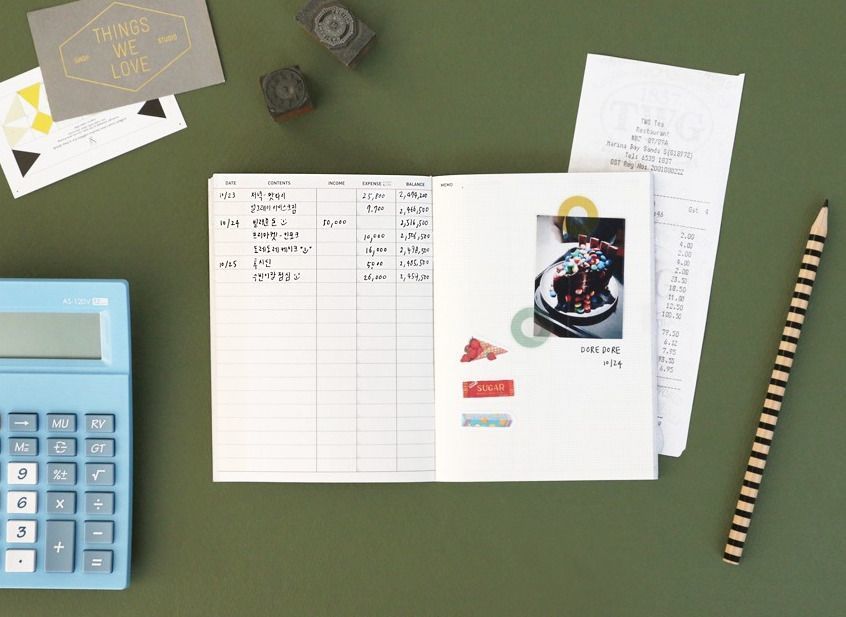 MochiThings: Mini Cash Book v2