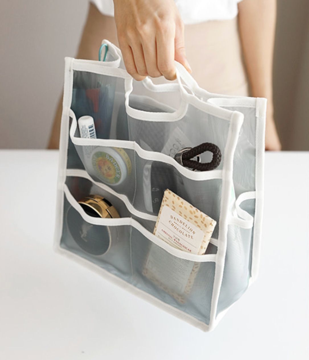 MochiThings: Large Mesh Purse Organizer v2