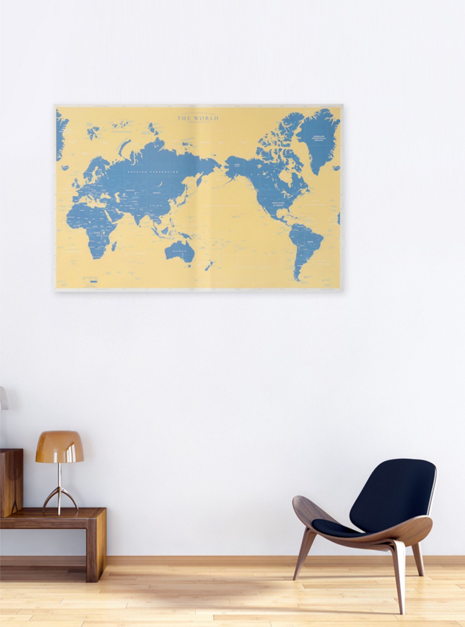 MochiThings: Retro World Map