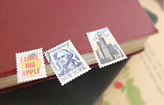 MochiThings: Classic Vintage Stamp Sticker Set