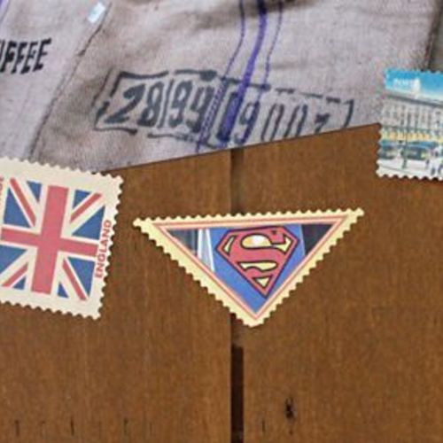 MochiThings: Classic Vintage Stamp Sticker Set