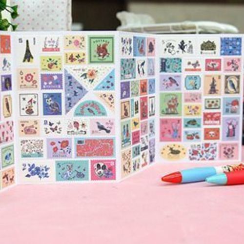 MochiThings: Classic Vintage Stamp Sticker Set