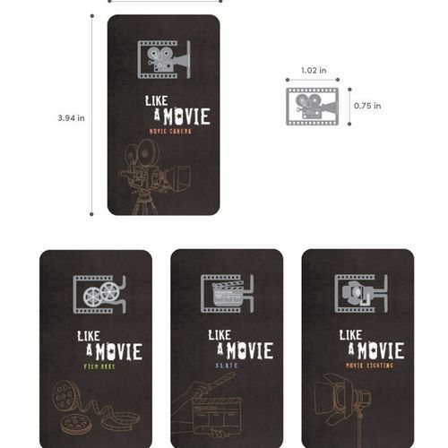 Movie Bookmark Set | mochithings