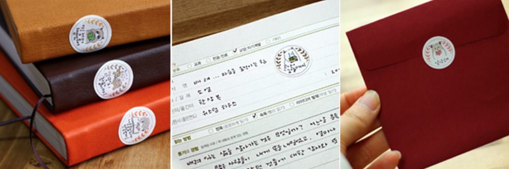 MochiThings: Book Friends Deco Sticker Set