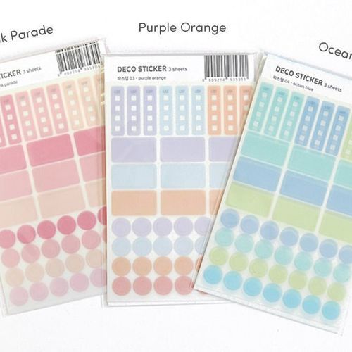 MochiThings: Planning Deco Sticker Set
