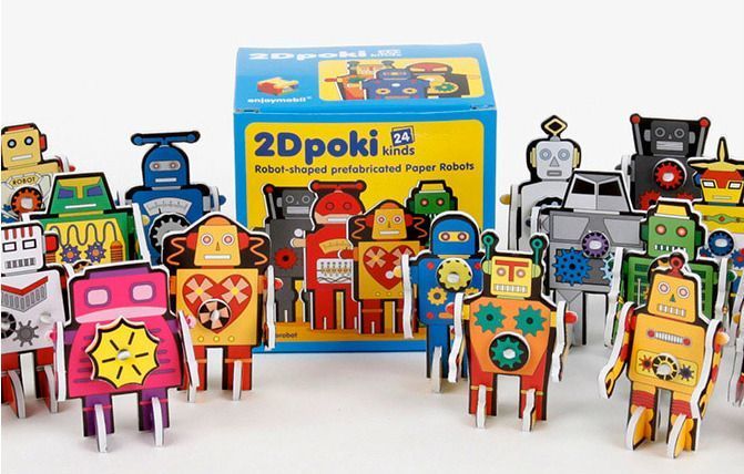 MochiThings: Poki Robot Figure Set