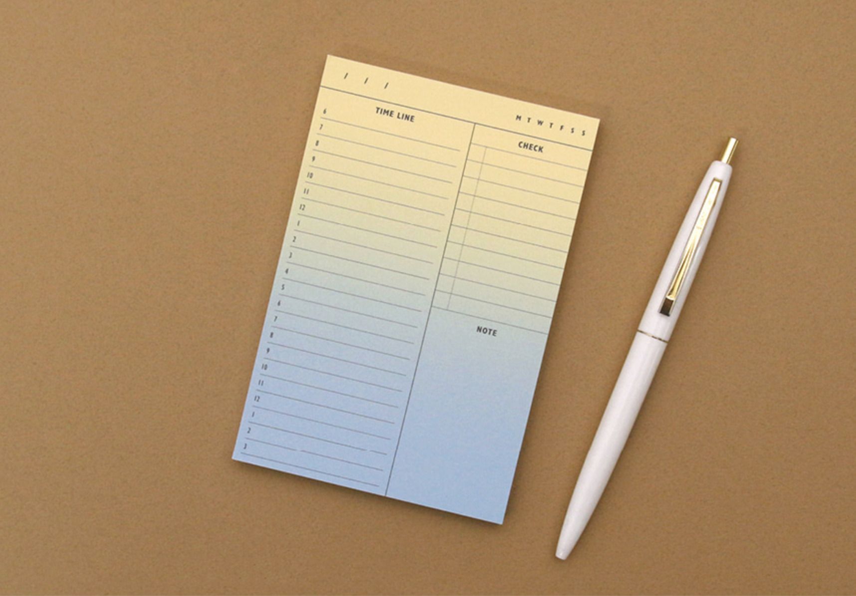 MochiThings: Vintage-colored Planning Notepad