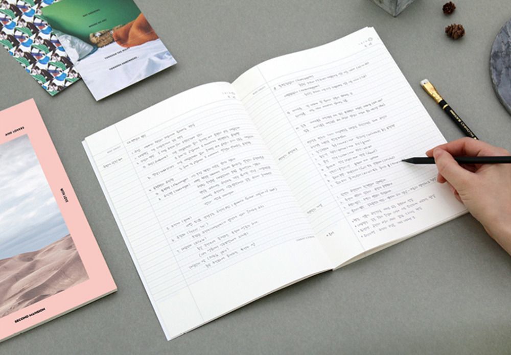 MochiThings: Vintage Class Notebook v3