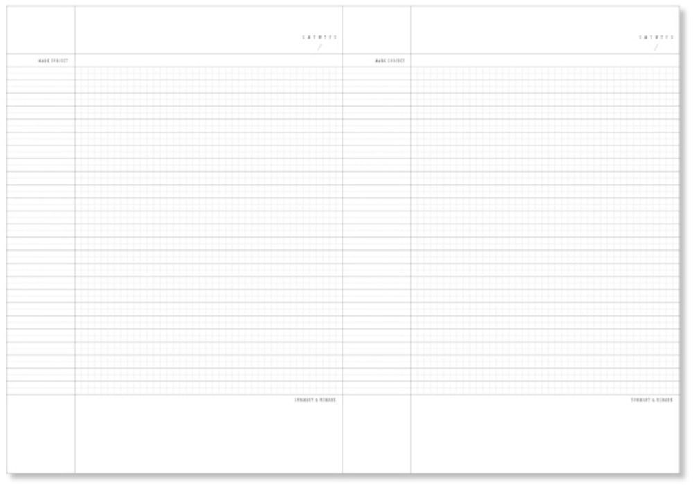 MochiThings: Vintage Class Notebook v3