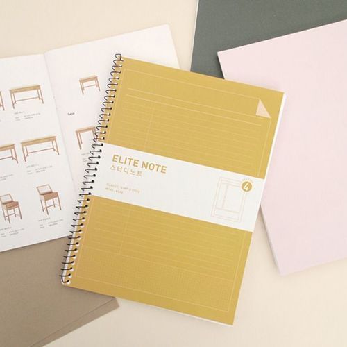 MochiThings: Colorful Elite Study Notebook
