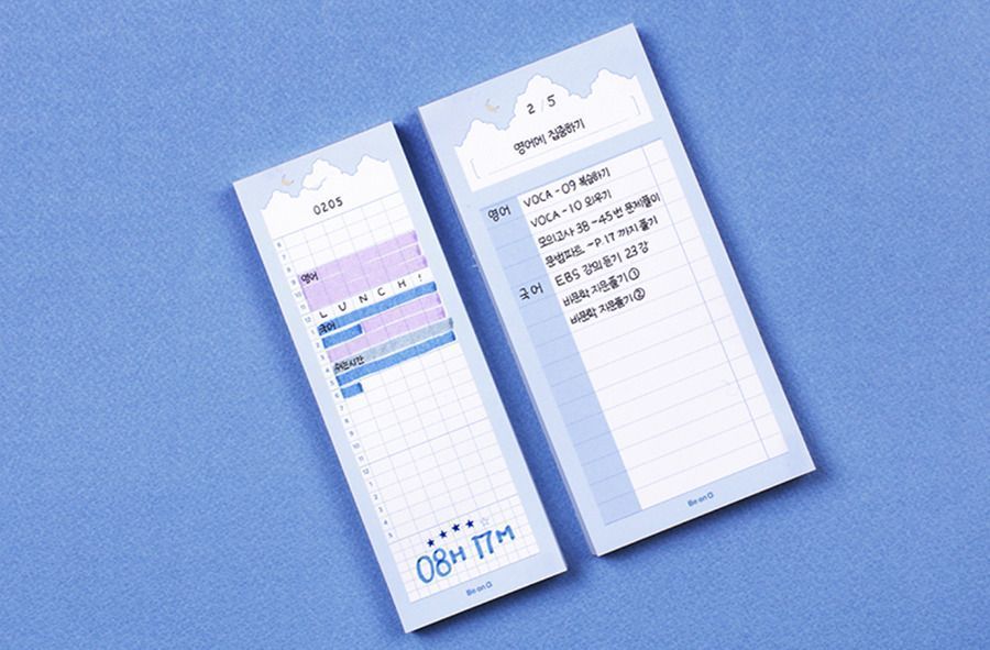 MochiThings: 10 Minute Schedule Notepad