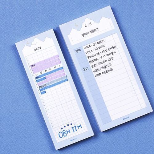 MochiThings: 10 Minute Schedule Notepad