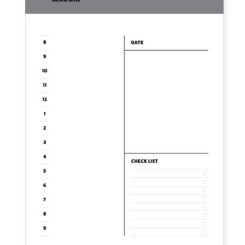 MochiThings: Basic Planning Notepad