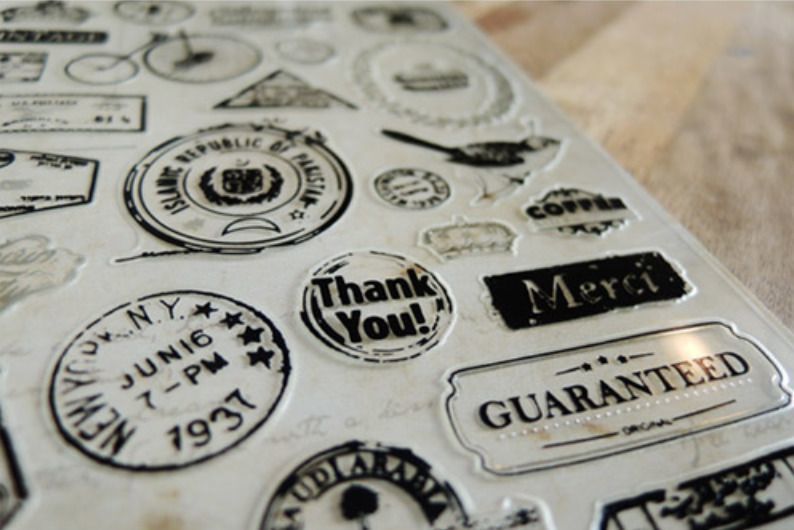 MochiThings: Vintage Stamp Deco Sticker