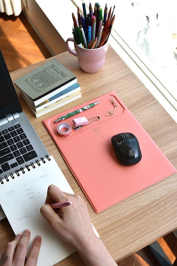 MochiThings: Leather Tray Mouse Pad