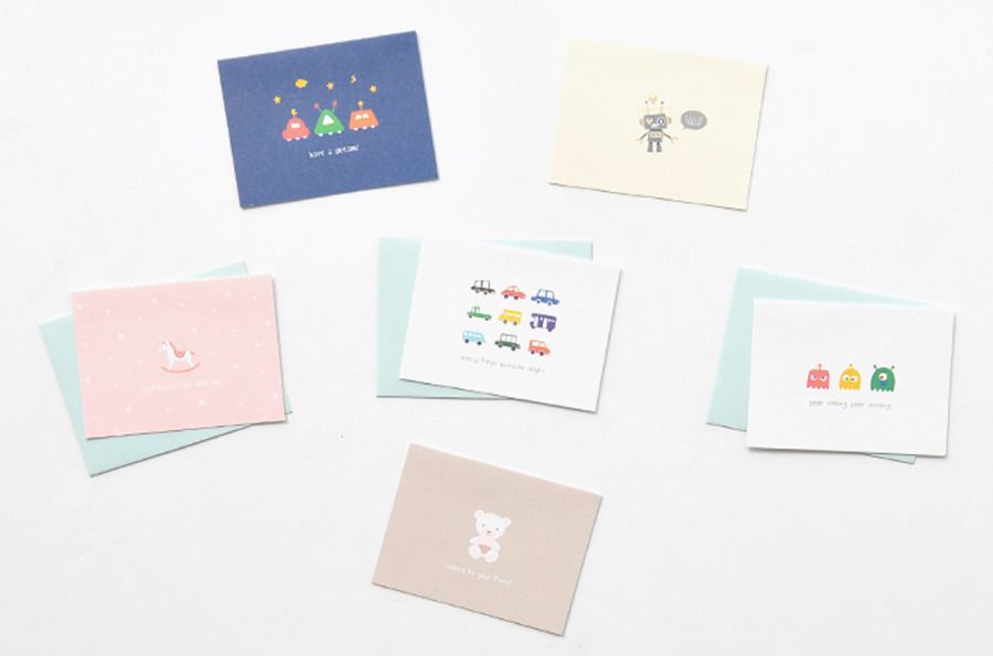 MochiThings: Mini Toy Message Card