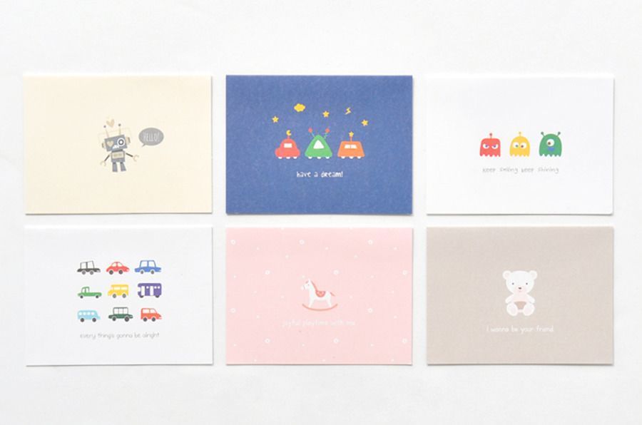 MochiThings: Mini Toy Message Card