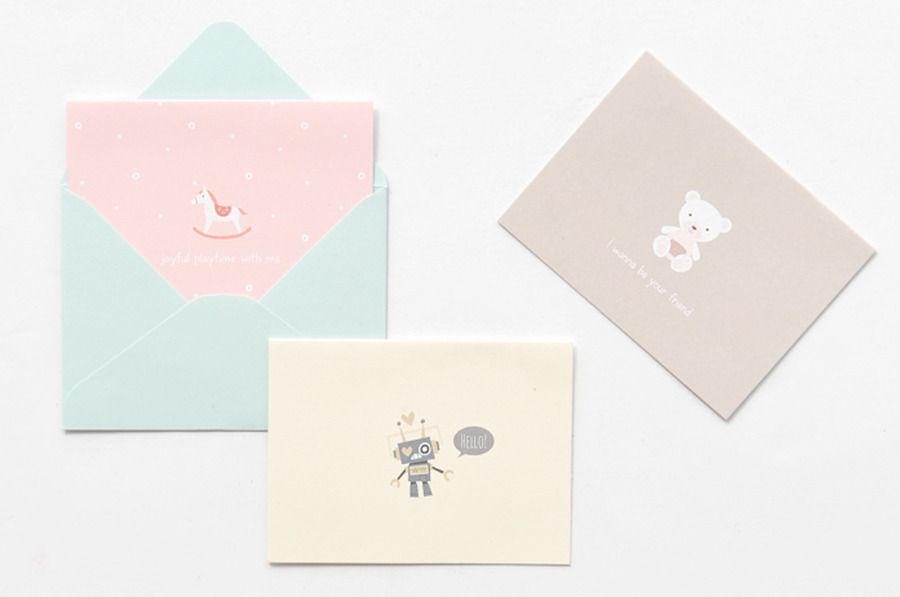MochiThings: Mini Toy Message Card