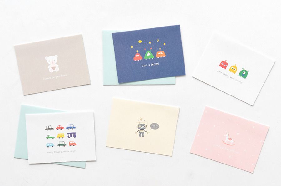 MochiThings: Mini Toy Message Card