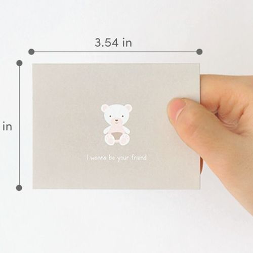 MochiThings: Mini Toy Message Card
