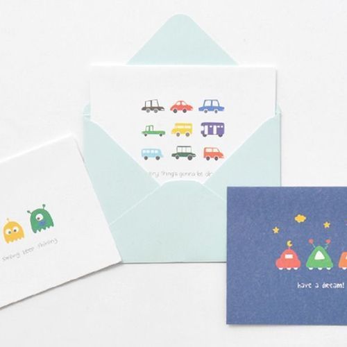 MochiThings: Mini Toy Message Card