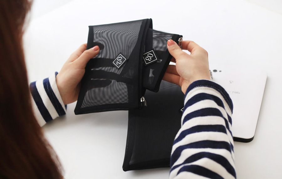 MochiThings: 3pcs Mesh Pouch Set