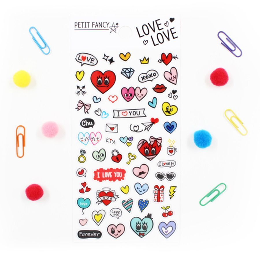 MochiThings: Love Love Deco Sticker