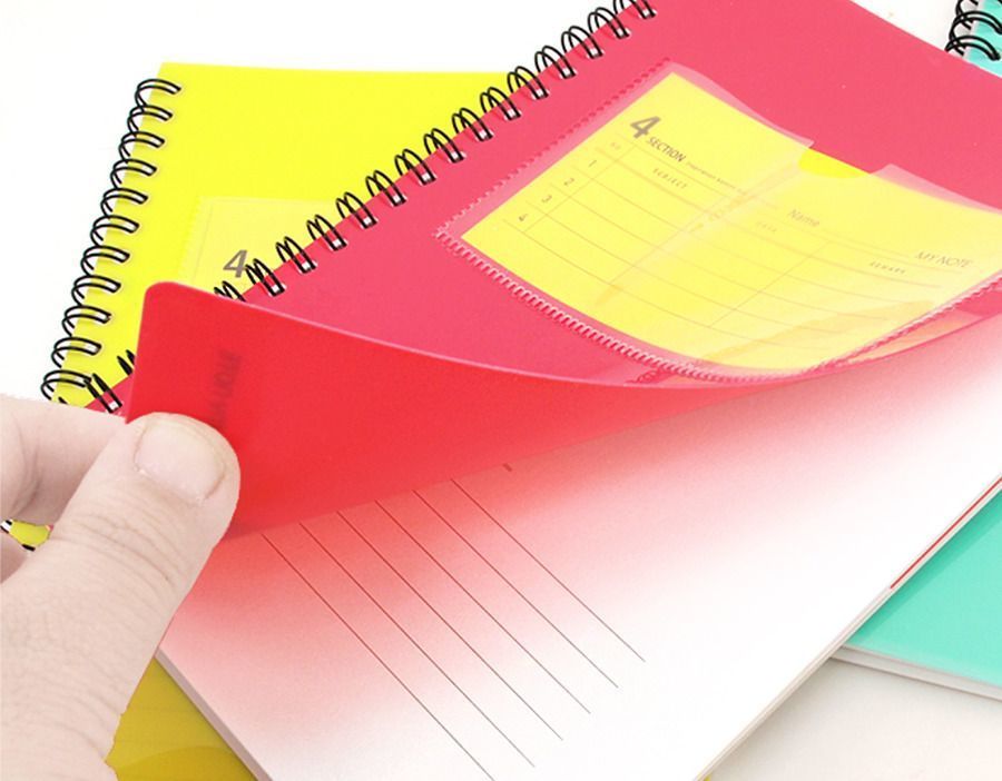 MochiThings: 4 Subject Lined Notebook