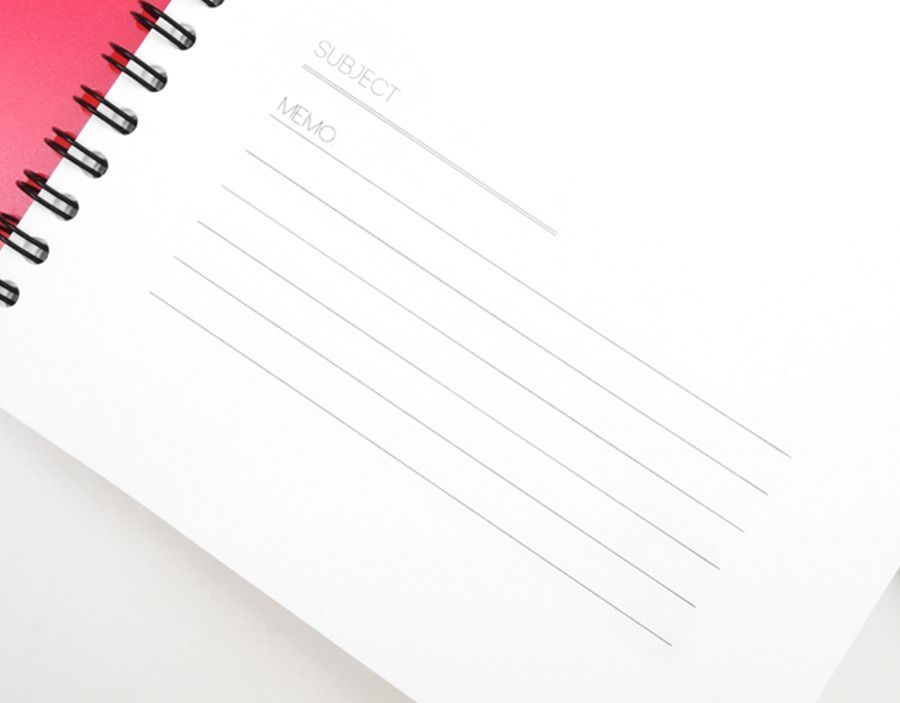 MochiThings: 4 Subject Lined Notebook