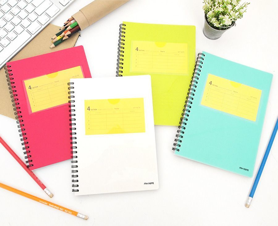 MochiThings: 4 Subject Lined Notebook