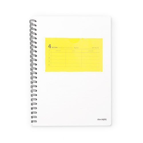 MochiThings: 4 Subject Lined Notebook