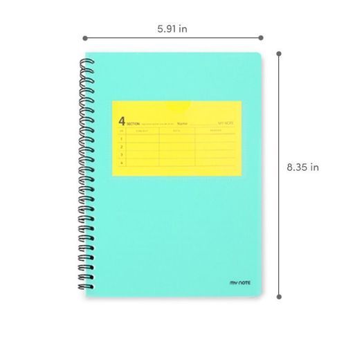 4 Subject Lined Notebook | mochithings