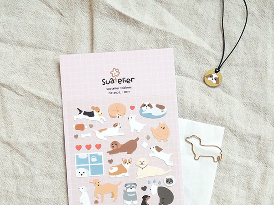 MochiThings: Lovely Puppy Deco Sticker