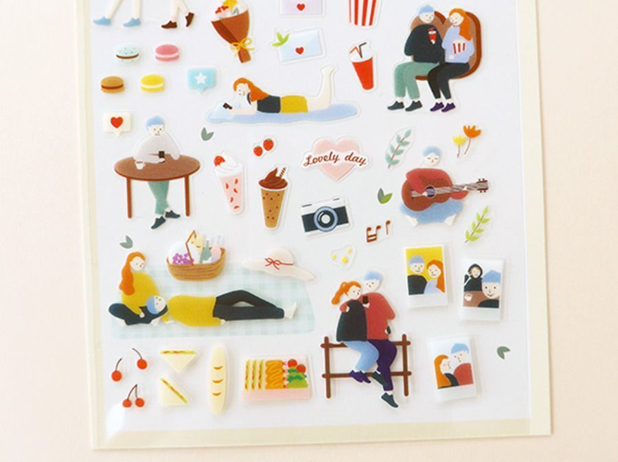 MochiThings: Lovely Day Deco Sticker