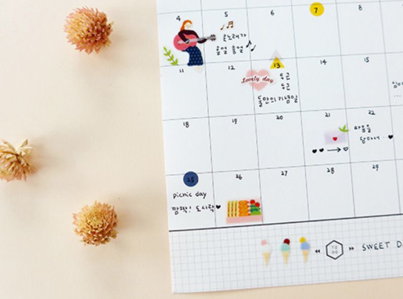 MochiThings: Lovely Day Deco Sticker