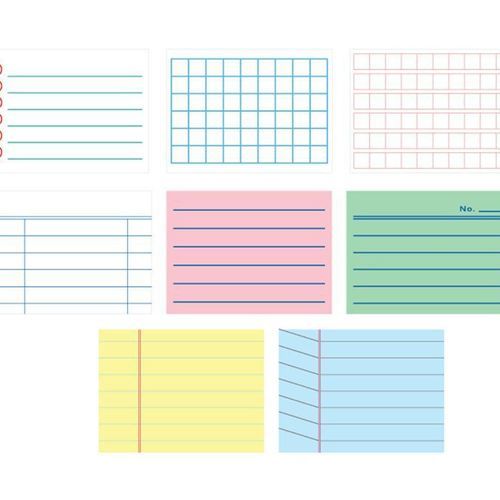 MochiThings: 48pcs Lined Memo Card Set