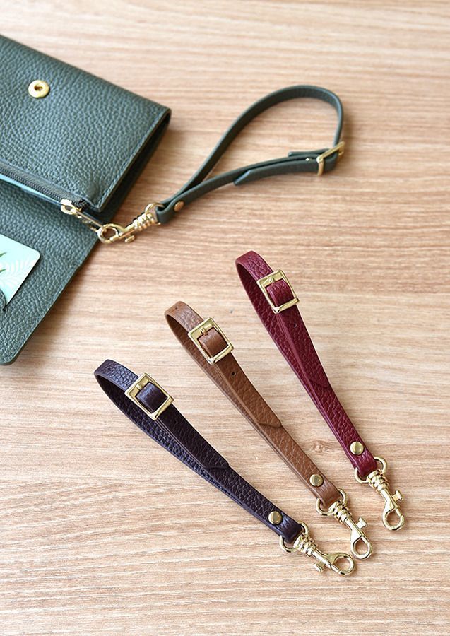 MochiThings: Genuine Leather Card Wallet Strap